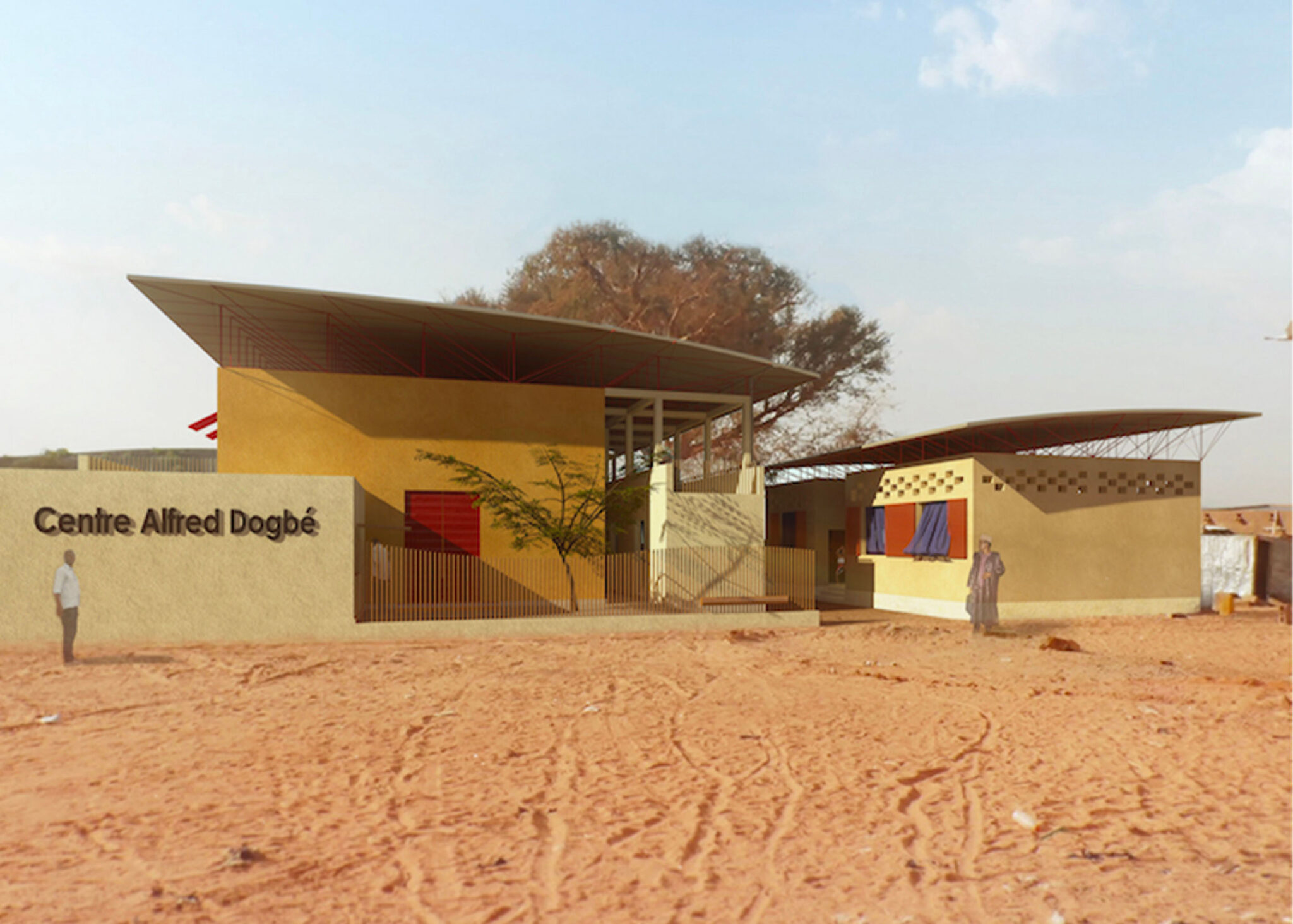 Cultural center Alfred Dogbé - Diane Heirend